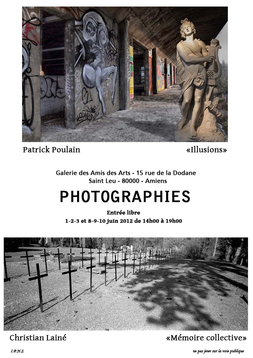 Objectif Image (le blog photo): Christian LAINE et Patrick POULAIN exposent